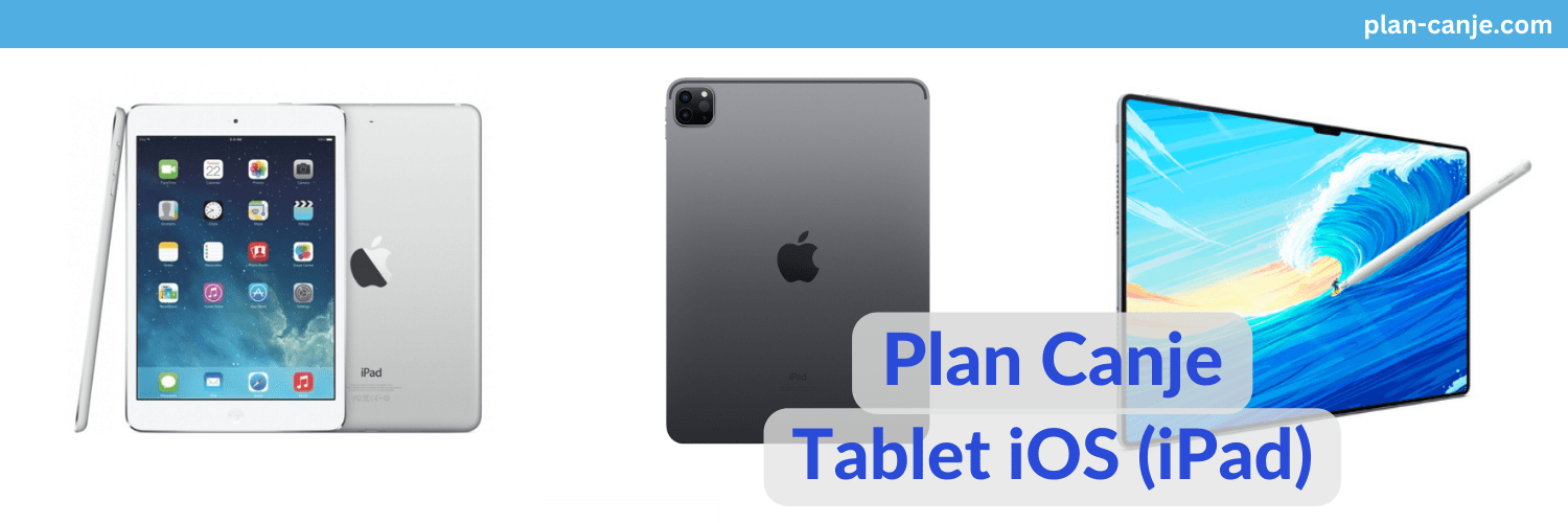 Plan Canje Tablet iOS (iPad) - Plan Canje Chile